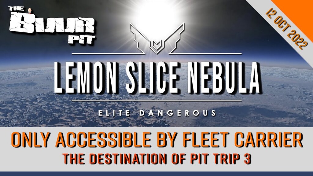 Elite Dangerous: Lemon Slice Nebula | Only Accessible by Fleet Carrier ...