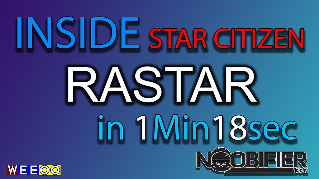 Inside RASTAR in 1min 18sec Star Citizen - the-noobifier - StarZen