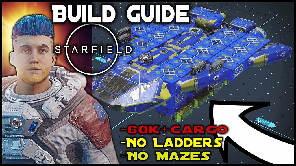 How to Build the Ultimate Hauler / Fighter in Starfield - Ship Building ...