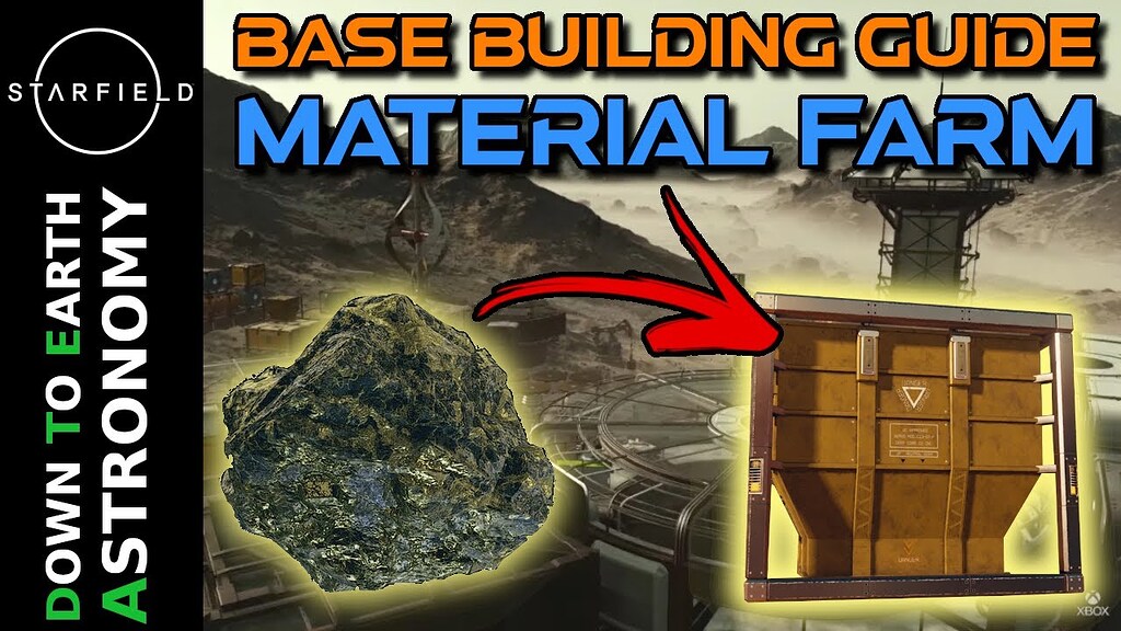 How To Build A Resource Mine in StarField | Base Building Guide ...