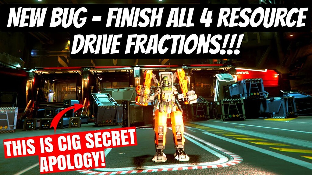 New Bug Lets You Finish Resource Drive in 1 - 2 Hours! - cargo - StarZen