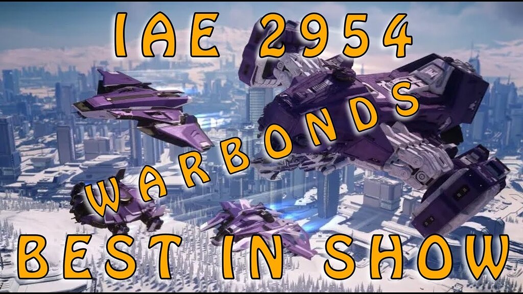 Star Citizen IAE 2954 ~ Best In Show ~ Warbond and CCU Overview ...