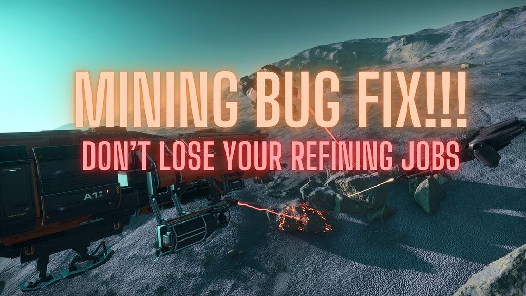 Mining / Refining Cargo Bug Fix! Don't lose your refined goods for ...