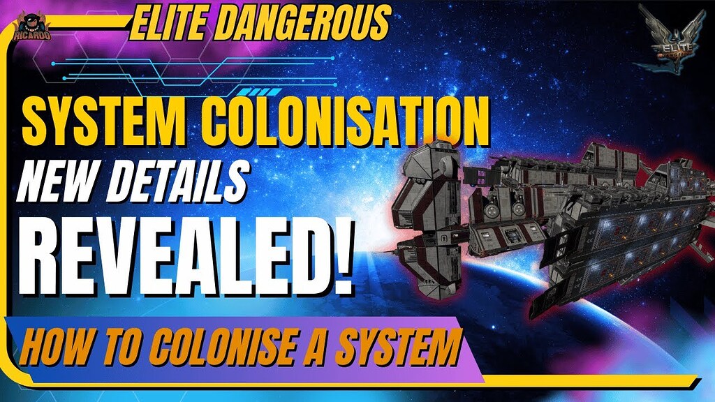 Elite Dangerous System Colonization Details REVEALED - elite-dangerous ...