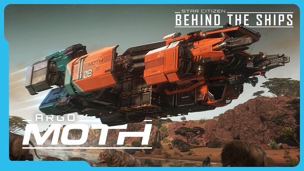 Star Citizen | Behind the Ships: Argo MOTH - ships - StarZen