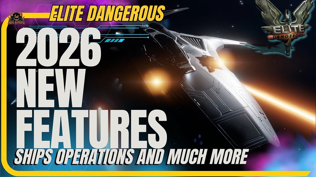 New Elite Dangerous Ships & Updates in 2026 - Full Roadmap Review ...