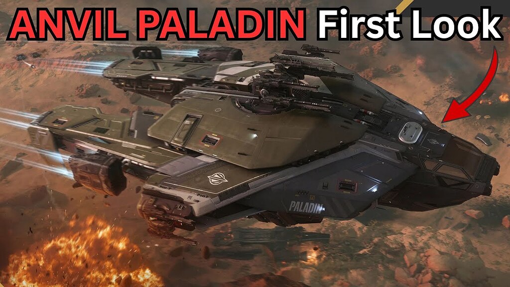 Anvil Paladin FIRST LOOK In The PTU | Star Citizen 4.3.2 News - ships ...