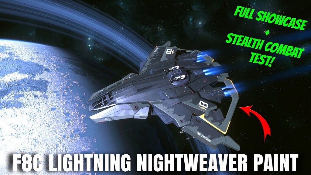 New F8C Nightweaver Paint Revealed! Combat Test Included! - combat ...