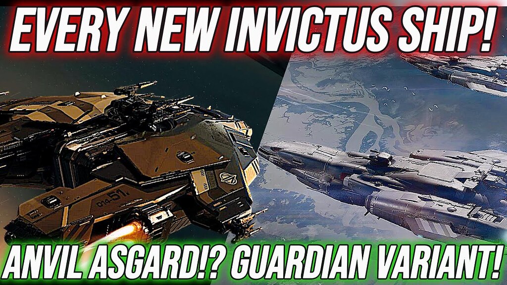 Star Citizen - ALL Possible LEAKED INVICTUS SHIPS! - ships - StarZen