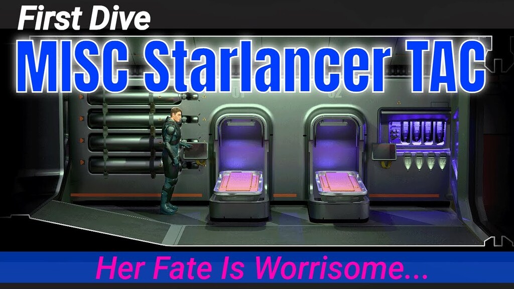 MISC Starlancer TAC First Dive | This Ship's Future Is Worrisome | Star ...