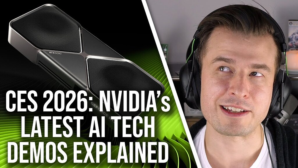 CES 2026: Nvidia's Latest AI Demos Explained - gpu - StarZen