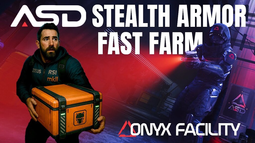 ASD Armor Speed Run - Fastest Solo Armor ONYX Facilities Star Citizen 4 ...
