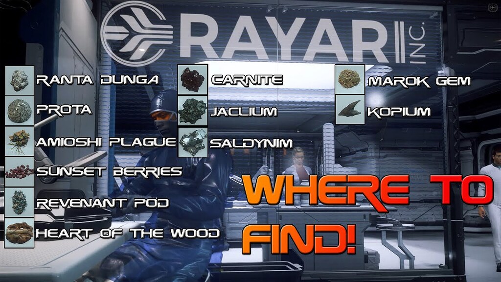 Guide on how to find harvesters for Rayari - gameplay - StarZen