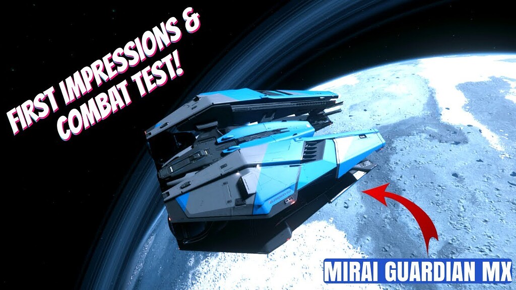 Mirai Guardian MX – First Impressions & Combat Test - ships - StarZen