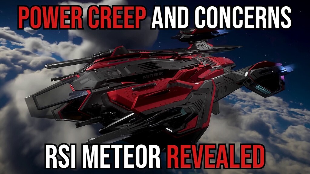 Star Citizen's New Ship: RSI Meteor Revealed - Power Creep & Concerns ...