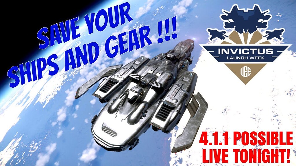 Star Citizen 4.1.1 Wipe Prep – Protect Your Ships & Loadouts - ships ...