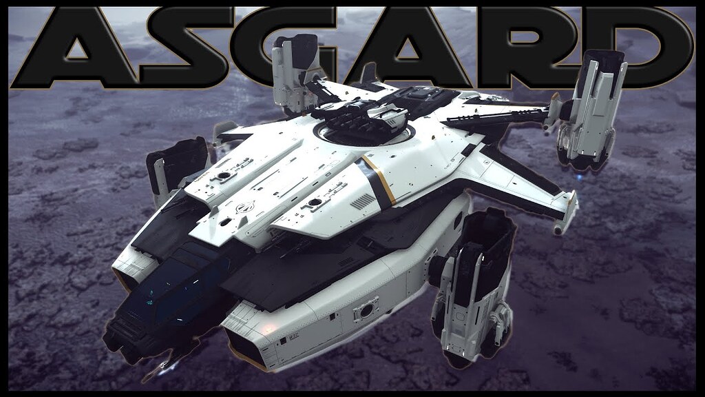 Star citizen - ejecting tanks - anvil asgard - ships - StarZen