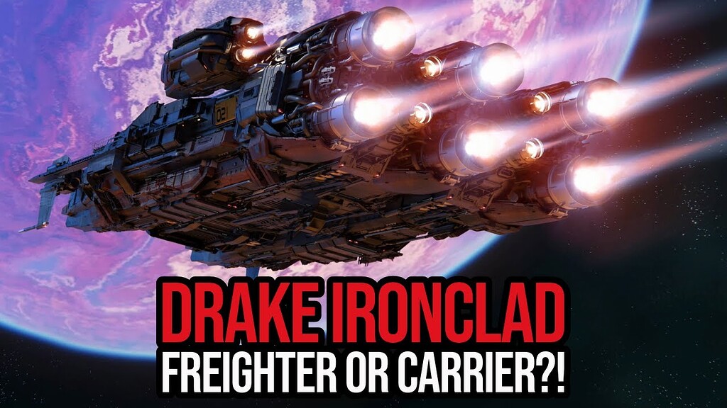 Star Citizen Drake Ironclad - Best Assault Carrier OR Freighter ...
