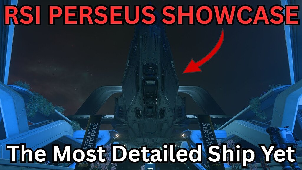 RSI PERSEUS Tour & Stats | The New Standard For Ship Design? - ships ...