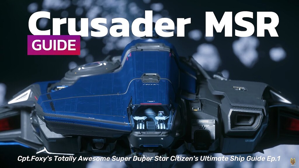Foxy's Star Citizen Ship Guide Ep.1: Crusader Mercury Star Runner 4k ...