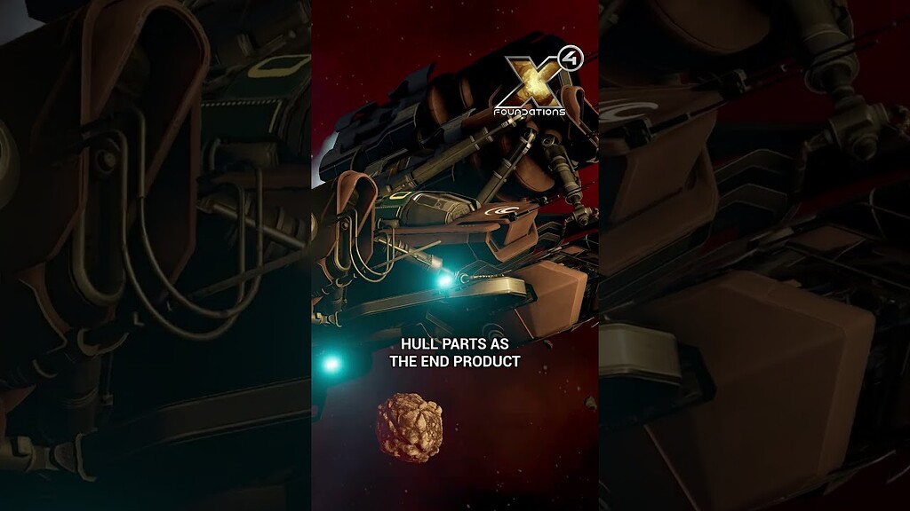 #DidYouKnow? 🤯 In #X4Foundations, you can salvage wrecks into high tech ...