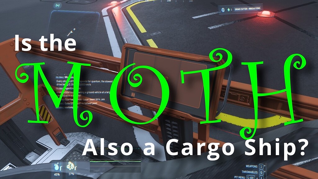 Is the MOTH Also a Good Cargo Ship? Plus a Star Citizen VR Update ...