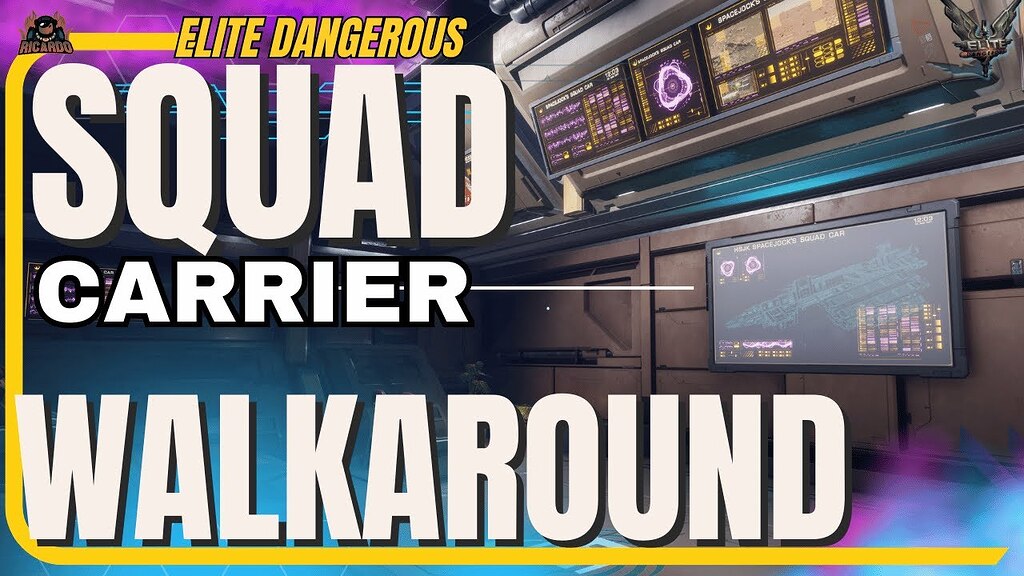 Inside the Squadron Fleet Carrier – Elite Dangerous Vanguards Walkthrough - elite-dangerous ...