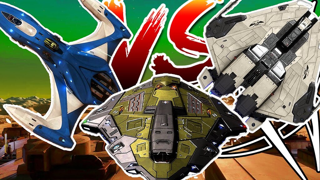 Python VS Krait MK2 VS Corsair - Elite Dangerous - ships - StarZen