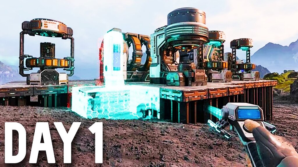 StarRupture - DAY ONE SURVIVAL | New Space Factory Base Building Game ...