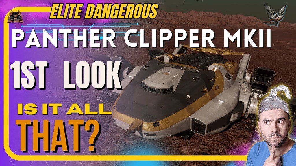 I Got Early Access to the Panther Clipper in Elite Dangerous! - gameplay - StarZen