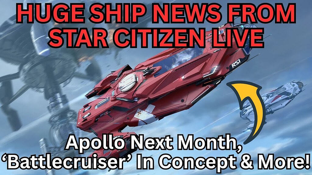 MASSIVE Ship News! Apollo, Perseus Hints, & A 'Battlecruiser?' | Star ...