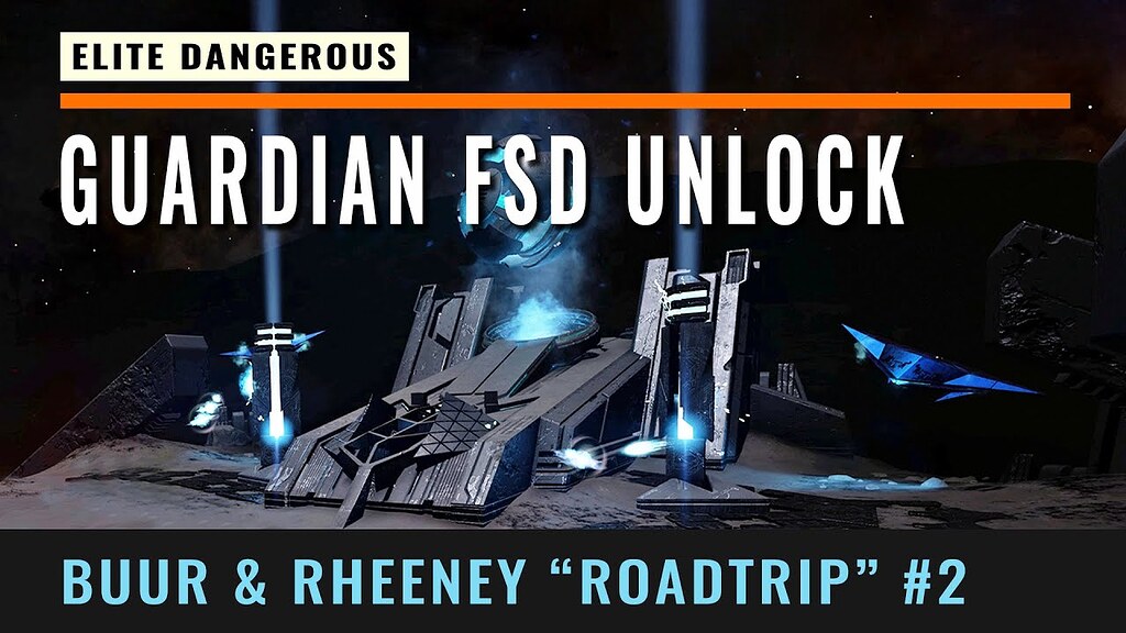 Guardian FSD Unlock | Elite Dangerous: Roadtrip #2 - gameplay - StarZen