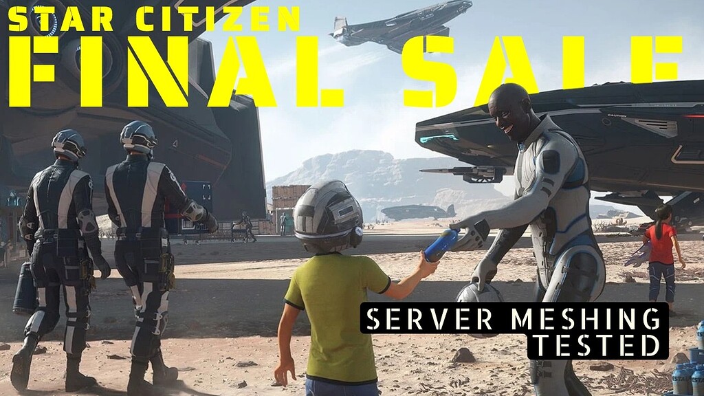 Star Citizen's FINAL Concept Sale + Server Meshing Actually Works ...