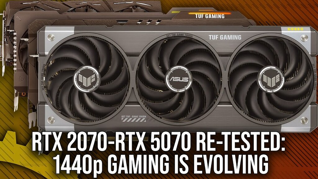 Nvidia GeForce RTX 2070 - RTX 5070 Evolution: The Transformation of ...
