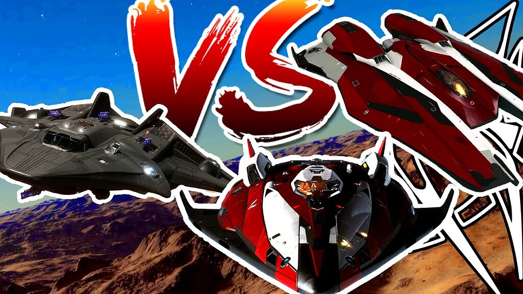 Fer-De-Lance VS Mamba VS Python MK2 - Elite Dangerous - ships - StarZen