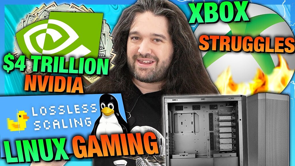 HW News - NVIDIA Stonks Go Up, Linux Gets MFG Alternative, Intel 192 Cores, Fractal Epoch Case ...