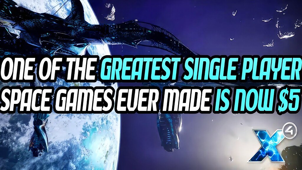 One of the greatest single player space games ever made is now $5 ...