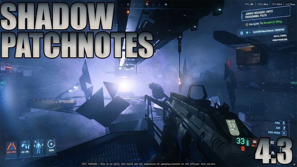 Star Citizen Shadow Patch Notes 4.3 - New Spawn Points, Onyx Secrets ...