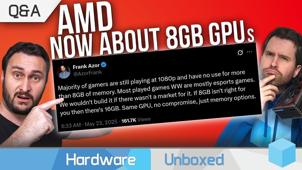 AMD Says You Don't Need More VRAM - graphics - StarZen