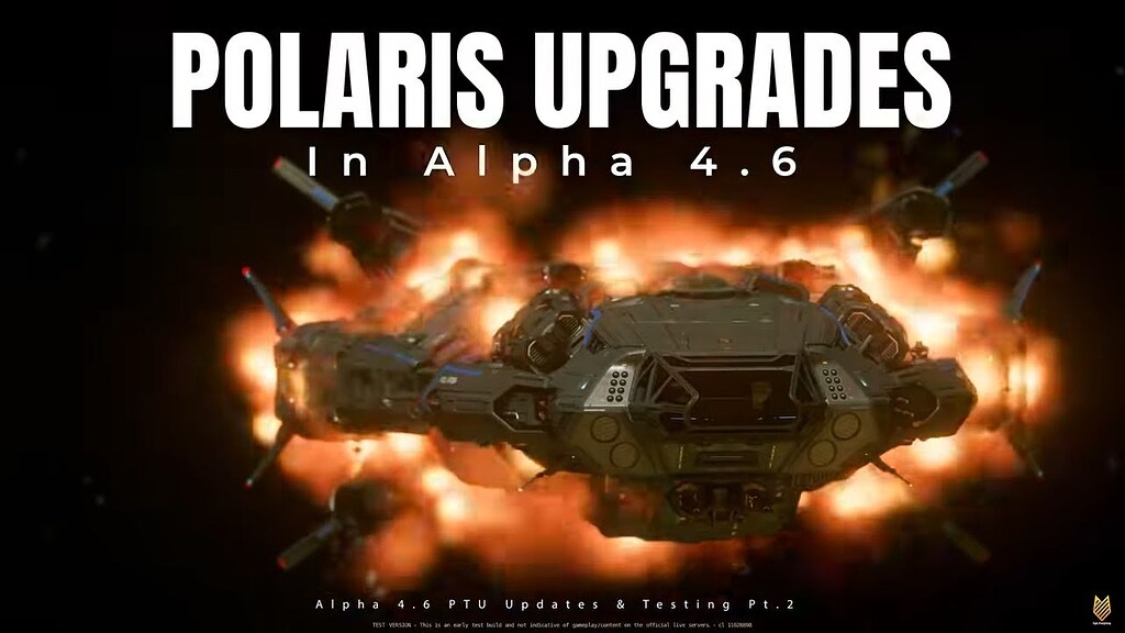 RSI Polaris Updates & Testing In Alpha 4.6 PTU | Star Citizen PTU ...