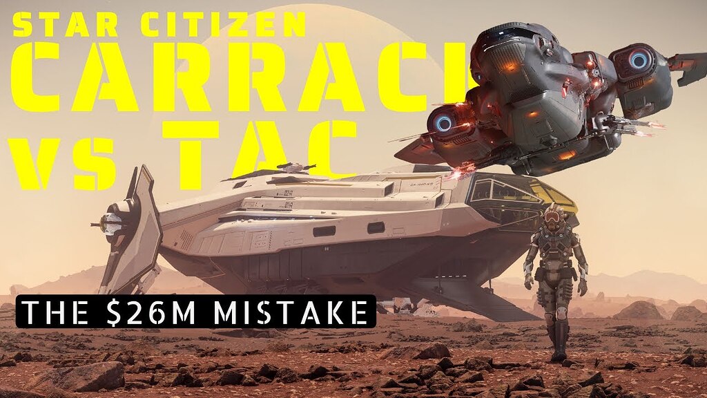 CARRACK vs STARLANCER TAC - The Ship Comparison That'll Save You ...