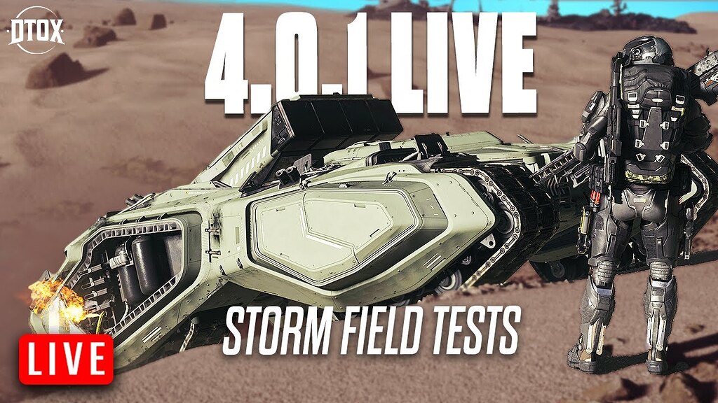 🔴 Star Citizen 4.0.1 Live - Storm AA Pyro Field Tests! - pyro - StarZen