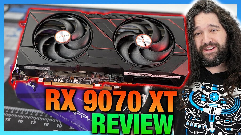 AMD Radeon RX 9070 XT GPU Review & Benchmarks vs. 5070 Ti, 5070, 7900 ...