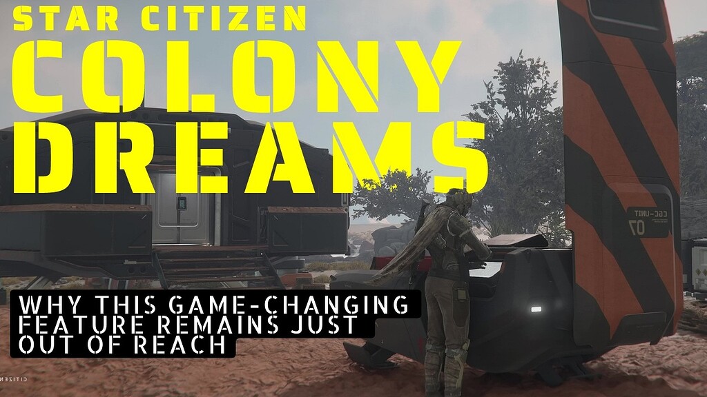 Star Citizen Base Building • The Dream That Won't Launch 🚀 ...