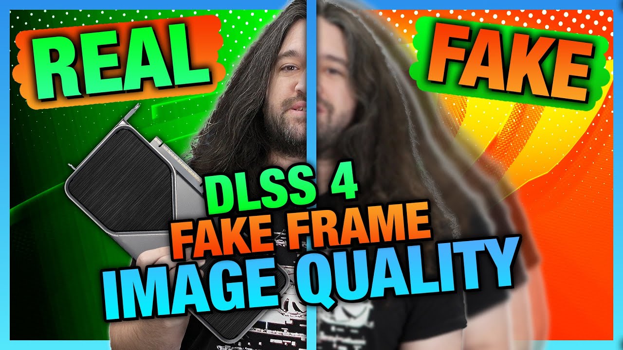 Fake Frame Image Quality: DLSS 4, MFG 4X, & NVIDIA Transformer Model ...