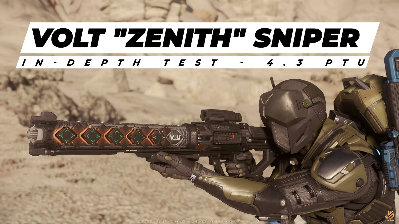 VOLT "Zenith" Sniper: In-Depth Testing 4.3 PTU - Super Fun & Powerful ...