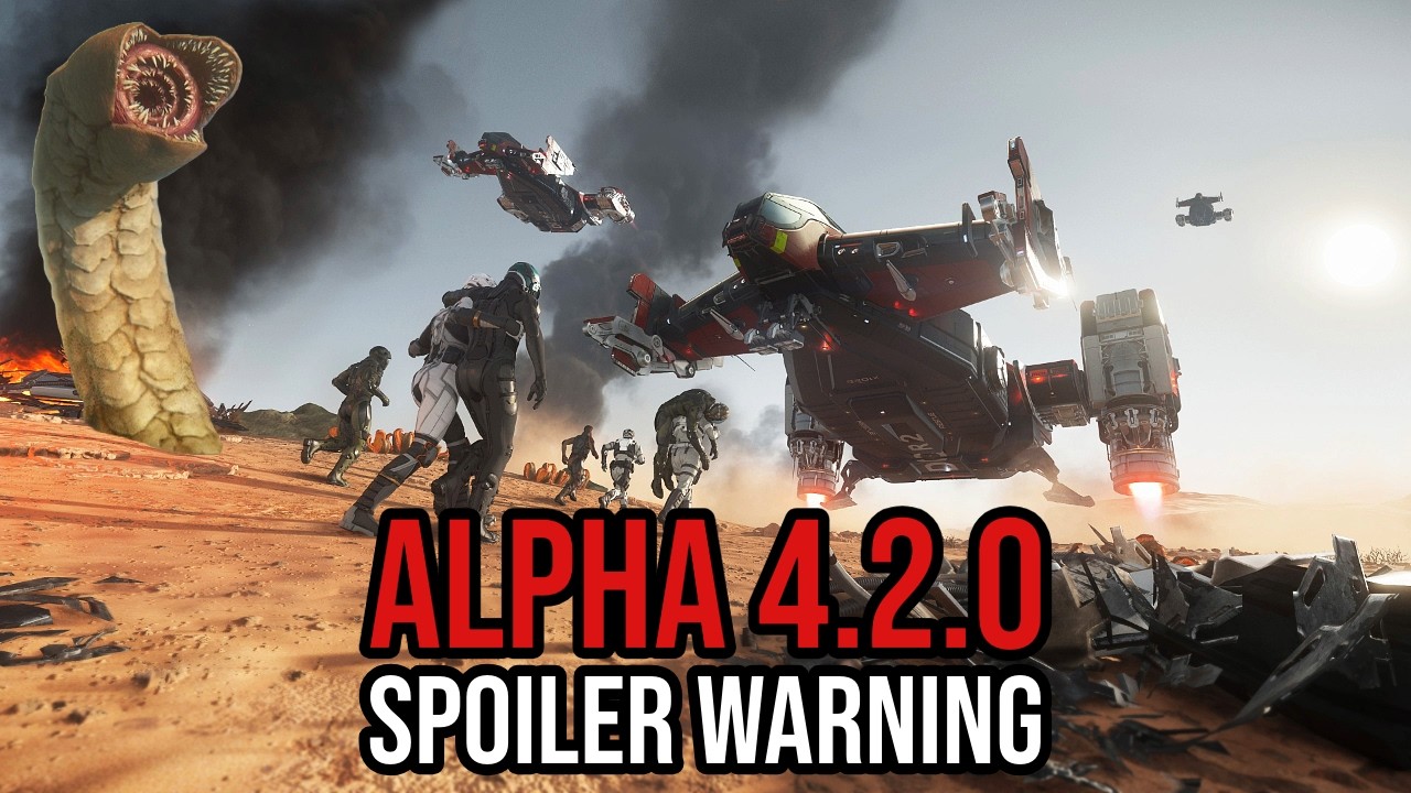 Star Citizen Alpha 4.2.0 SPOILER WARNING - BIG Creatures, ATLS IKTI ...