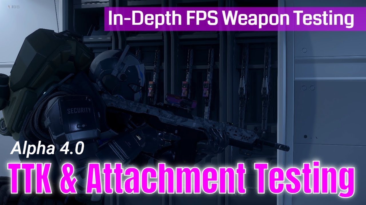 4.0 In-Depth FPS Weapon TTK & New Attachment Testing | Part.1 Primary ...