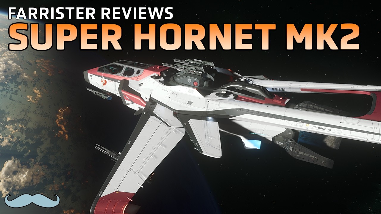 Anvil F7C-M Super Hornet Mark II Review | Star Citizen 4.0 4K Gameplay ...