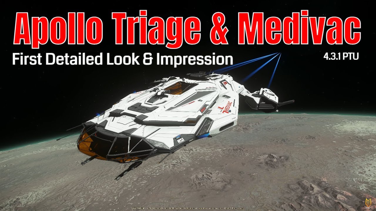 RSI Apollo Triage & Medivac First Detailed Look & Impressions | Star ...